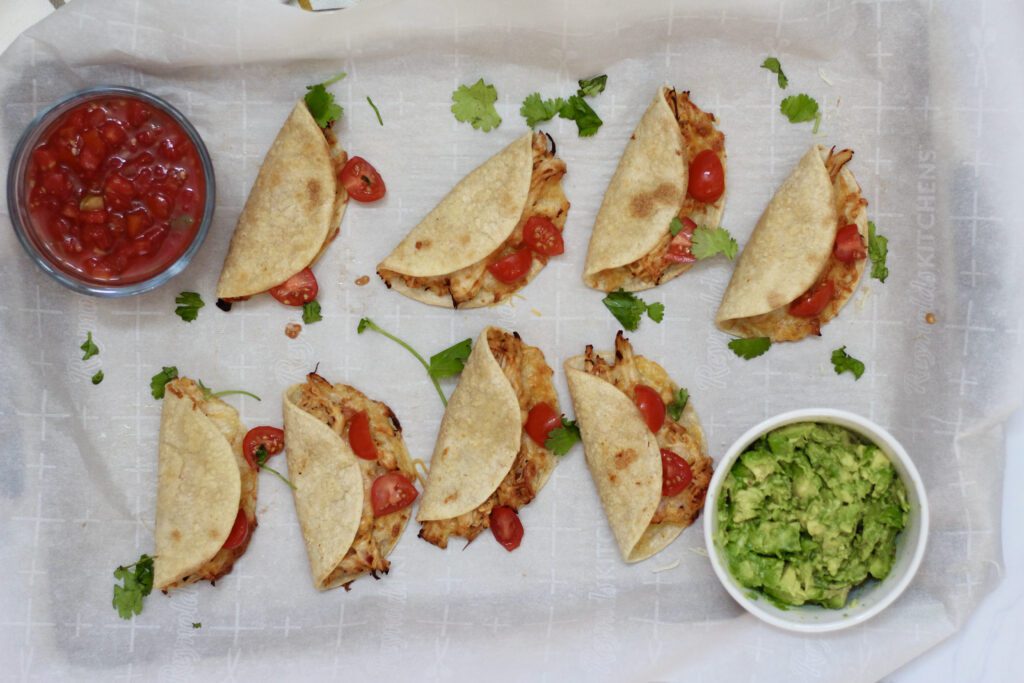 Easy Mini Chicken Tacos (15-min Air Fryer)
