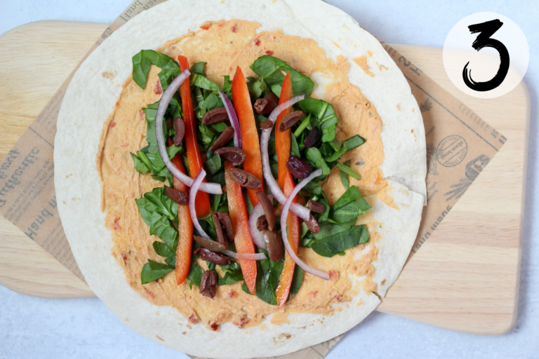 Greek Chicken Wrap Recipe (Healthy + Easy Lunch Idea) • Cooking with Kim